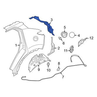 Nissan Kicks OEM Quarter Panels & Parts - Rear & Front | CARiD