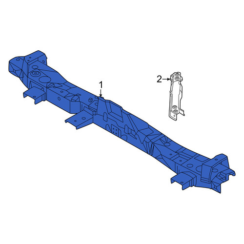 Nissan OE F25117LGMH - Front Upper Radiator Support Tie Bar