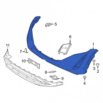 Nissan Ariya Replacement Bumpers - Front, Rear, Brackets | CARiD