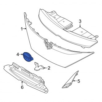 Nissan Ariya Replacement Grilles - Moldings, Brackets | CARiD