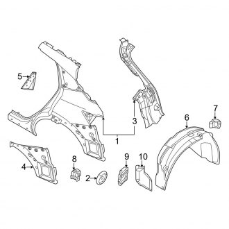 2023 Nissan Ariya OEM Quarter Panels & Parts | CARiD