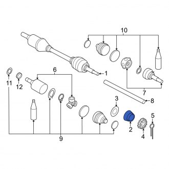 Nissan Ariya Axle Shafts & Parts | Front, Rear — CARiD.com