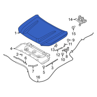 Nissan Frontier OEM Body Hoods - Carbon Fiber, Fiberglass | CARiD
