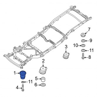 Nissan Frontier Chassis Frames Hardware - Clips, Plugs | CARiD