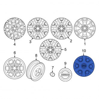 Nissan OEM Wheel Covers - Hub Caps, Wheel Skins | CARiD