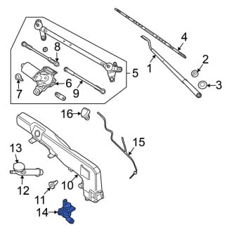 Nissan Frontier Windshield Washer Pumps — CARID.com