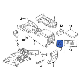 Nissan Rogue OEM Interior Components — CARiD.com