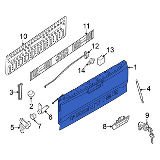 Nissan Frontier OEM Trunks & Parts | Lids, Rear Panels — CARiD.com