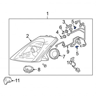 Nissan Frontier OEM Headlights | Projector, LED, HID, Halo — CARiD.com