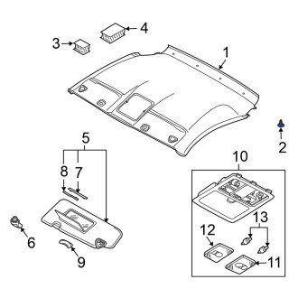 Nissan 350Z Interior Brackets & Hardware | CARiD