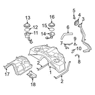 2005 Nissan 350Z OEM Fuel System Parts - Pumps, Lines | CARiD