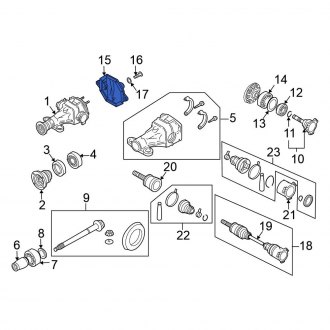 Nissan 350Z Differential Covers - Gaskets, Bolts, Plugs | CARiD