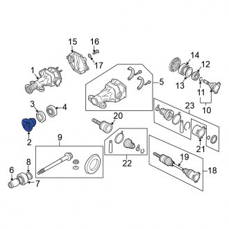 Nissan 350Z Driveshaft Yokes | Slip, Flange, Pinion Yokes — CARiD.com