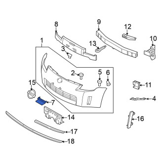 Nissan 350Z OEM Bumpers - Genuine Front & Rear Bumpers | CARiD