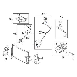 Nissan Frontier OEM A/C & Heating Parts | Systems, Compressors — CARiD.com