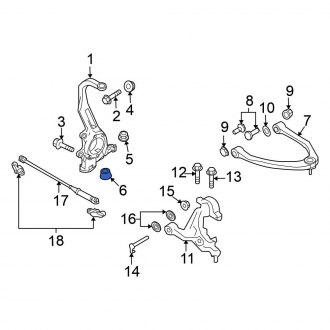 Nissan 370Z Steering Knuckles, Spindles & Parts — CARiD.com