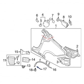 Nissan OEM Quarter Panels & Parts | Rear & Front — CARiD.com