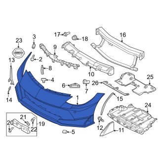 Nissan Z Replacement Front Bumpers & Components — CARiD.com