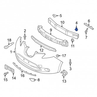Nissan Leaf OEM Bumpers | Genuine Front & Rear Bumpers — CARiD.com