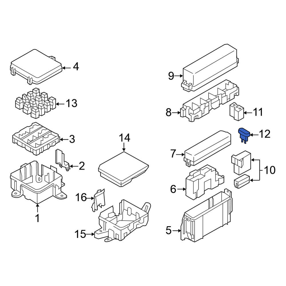 Nissan OE 24319C9920 - Multi-Purpose Fuse