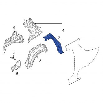 Nissan Leaf OEM Quarter Panels & Parts | Rear & Front — CARiD.com