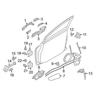 2021 Nissan Leaf OEM Doors & Parts - Shells, Panels | CARiD