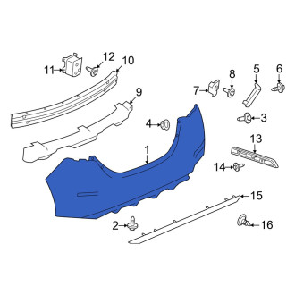 Nissan Leaf Replacement Front Bumpers & Components | CARiD