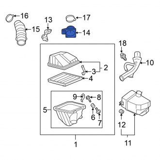 Nissan Sentra OEM Air Intake Parts | Filters, Manifolds — CARiD.com
