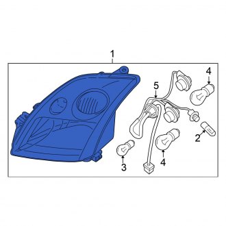 Nissan Sentra OEM Headlights - Factory Headlights | CARiD