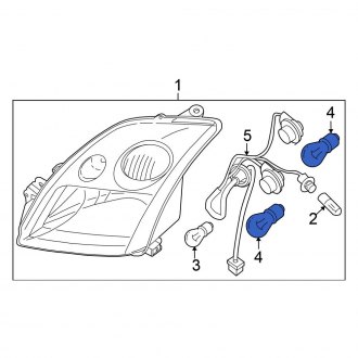 Nissan Maxima OEM Headlights | Projector, LED, HID, Halo — CARiD.com