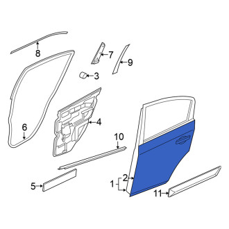 Nissan Sentra Replacement Door Shells & Skins — CARiD.com