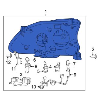 Nissan Sentra OEM Headlights - Factory Headlights | CARiD