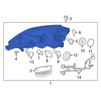 Nissan Sentra OEM Headlights - Factory Headlights | CARiD