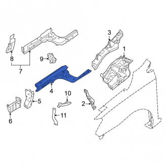 Nissan Sentra Replacement Chassis Frames & Rails - CARiD.com