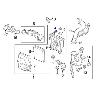 Nissan Sentra OEM Air Intake Parts | Filters, Manifolds — CARiD.com