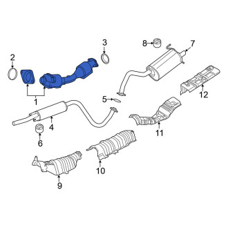 Nissan Sentra OEM Exhaust Parts - Systems, Tips, Pipes | CARiD