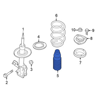 Nissan Sentra OEM Suspension Parts | Shocks, Struts — CARiD.com