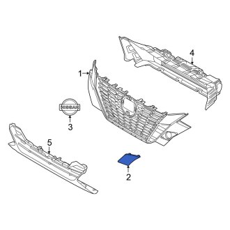 Nissan Grille Brackets & Hardware - Clips, Brackets | CARiD