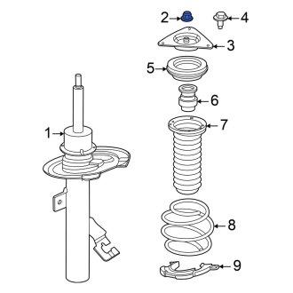 Nissan Ariya Shock and Strut Mounts & Hardware – CARiD.com