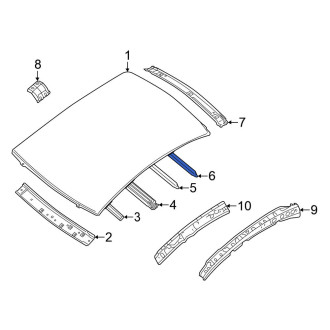 Nissan Sentra OEM Roofs & Parts | Panels, Drip Rails — CARiD.com