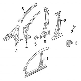 2020 Nissan Sentra Pillars - Assemblies, Jambs, Braces | CARiD