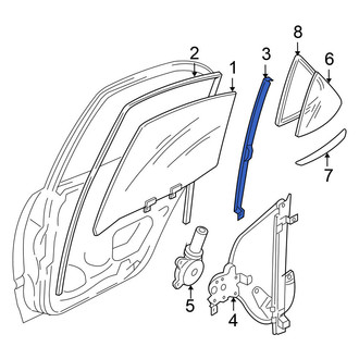 Nissan Replacement Car Window Frames — CARID.com