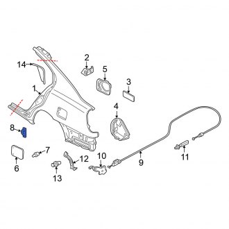 Nissan Juke OEM Quarter Panels & Parts | Rear & Front — CARiD.com
