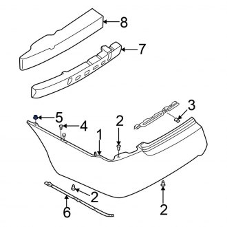 Nissan OEM Bumpers | Genuine Front & Rear Bumpers — CARiD.com
