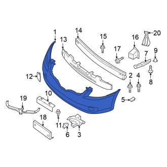 Nissan Altima Replacement Front Bumpers & Components — CARiD.com