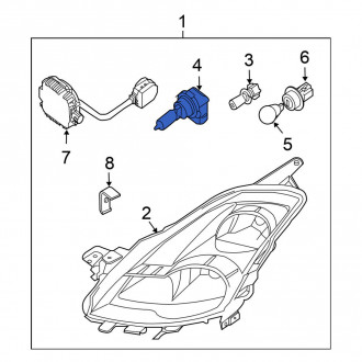 Nissan Murano OEM Headlights | Projector, LED, HID, Halo — CARiD.com