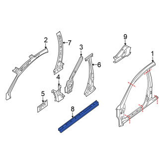 Nissan Altima Replacement Rocker Panels – CARiD.com