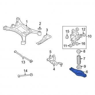 Nissan Altima OEM Suspension Parts | Shocks, Struts — CARiD.com
