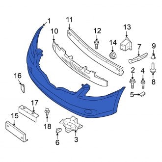 Nissan Altima Replacement Front Bumpers & Components — CARiD.com