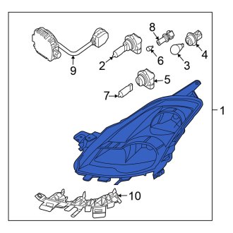 Nissan Altima OEM Lighting | Headlights, Fog & Tail Lights — CARiD.com